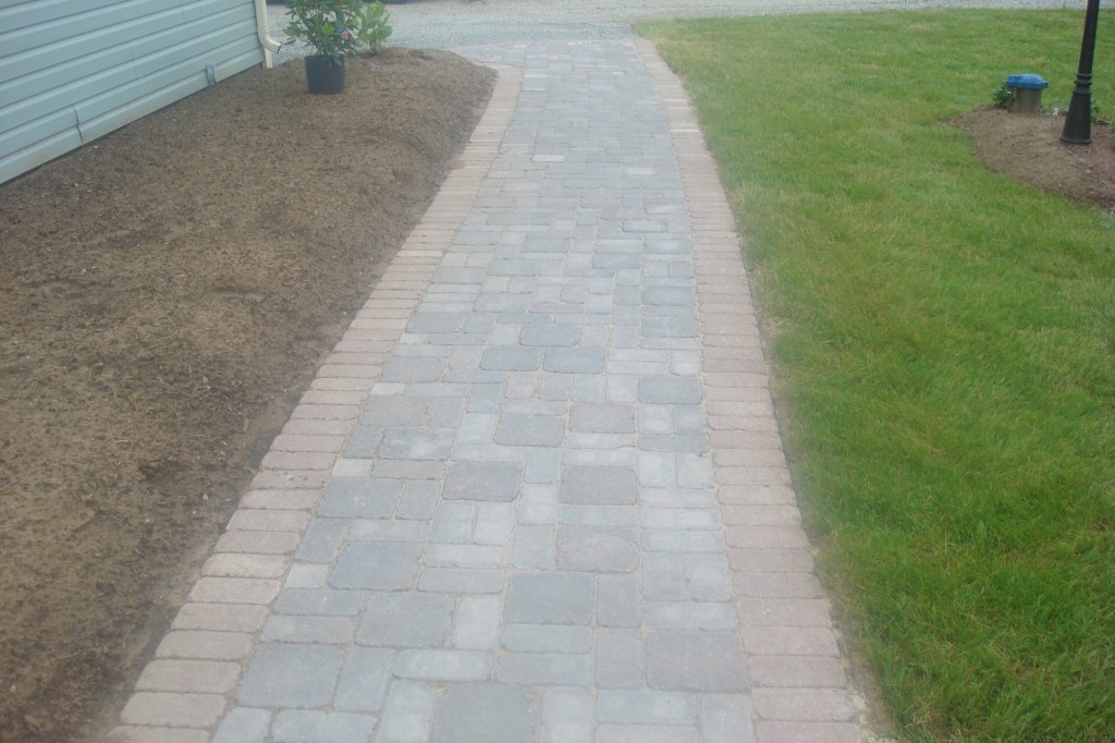 Stone tile walkway - Landscaping in Halifax